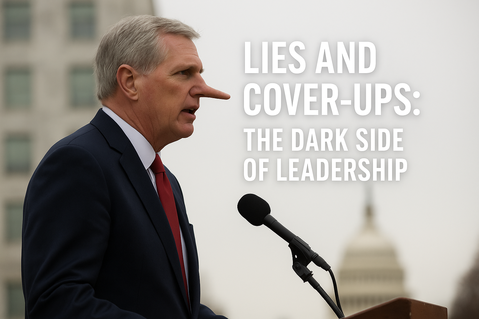 Lies and Cover-Ups in Leadership: Why Integrity Matters More Than Ever